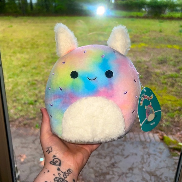 Squishmallows | Toys | Nwt 7 Noe The Rainbow Sea Bunny Squishmallow ...